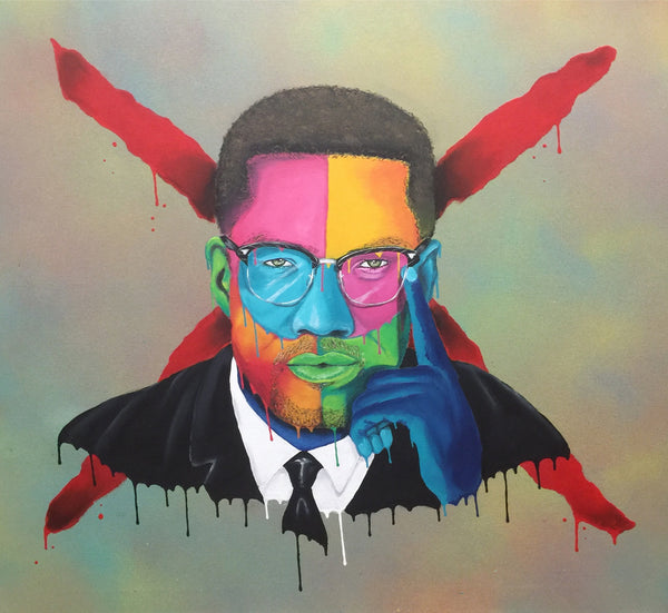 Malcom X Print – VonDonArt